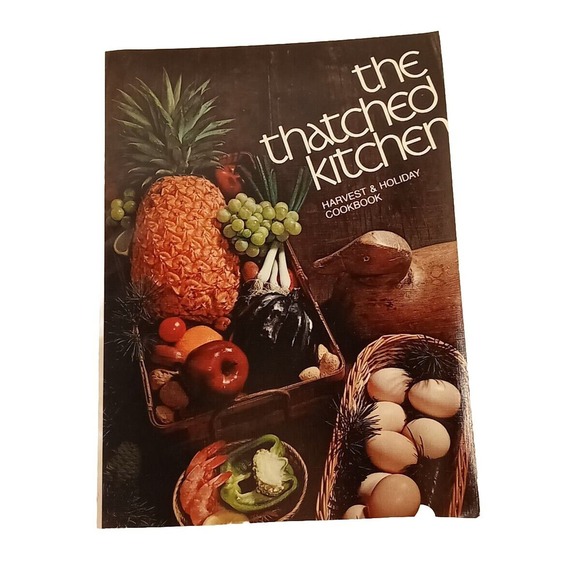 Accents | The Thatched Kitchen Vtg Recipes 7s Mcm Cooking 1972 Holiday ...